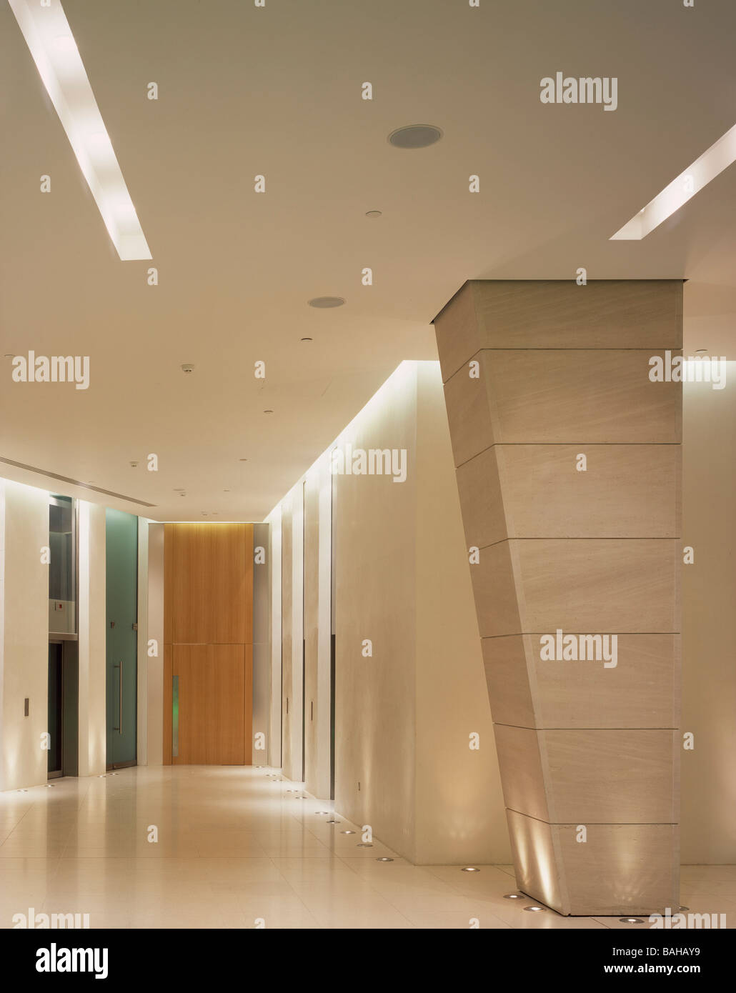 Deloitte + Touche Reception to Offices, London, United Kingdom, Harper ...