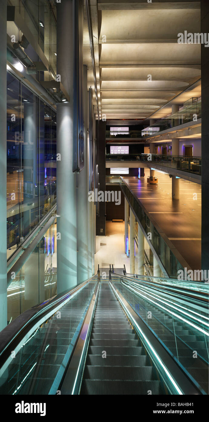 O2 ARENA - MILLENIUM DOME INTERIOR NIGHT SHOTS OF O2 ARENA STADIUM AND ...