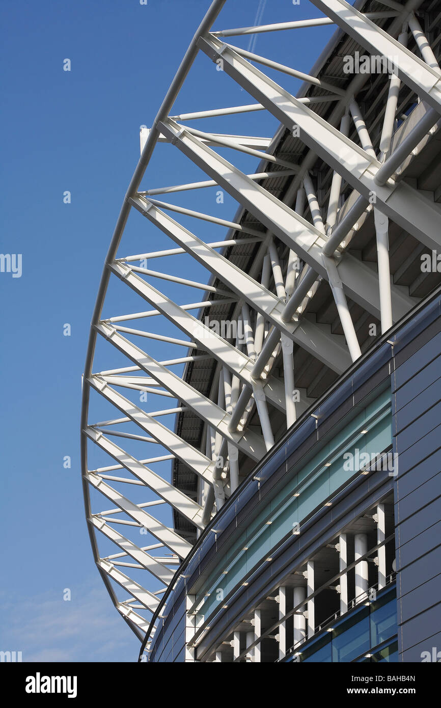 wembley stadium detail of structural support and facade Stock Photo - Alamy