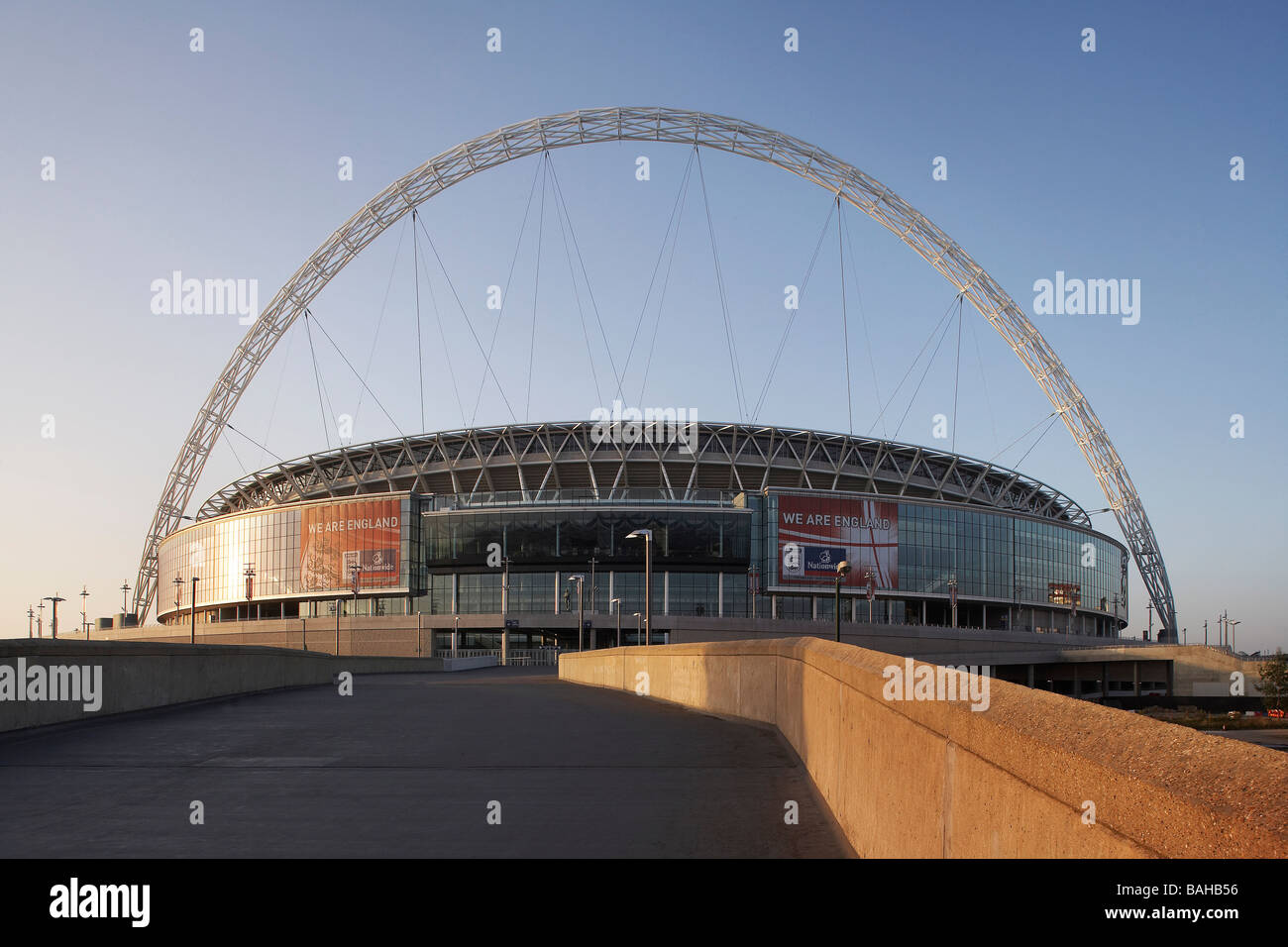 Wembley Stadium Sunset High Resolution Stock Photography and Images - Alamy