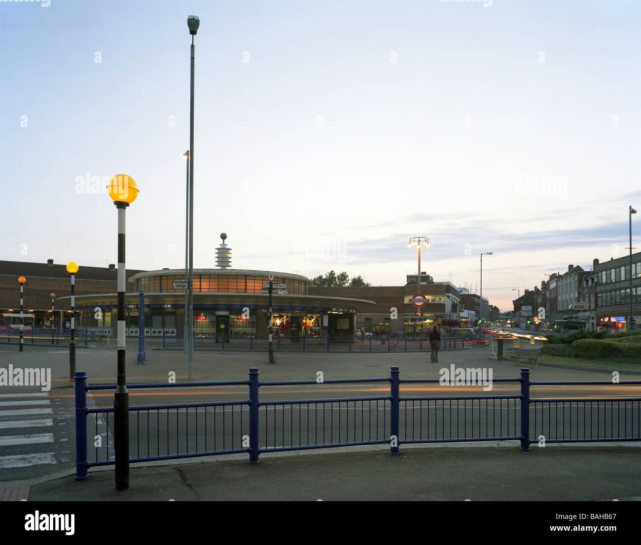 Southgate Underground Station, London, United Kingdom, Charles Holden ...