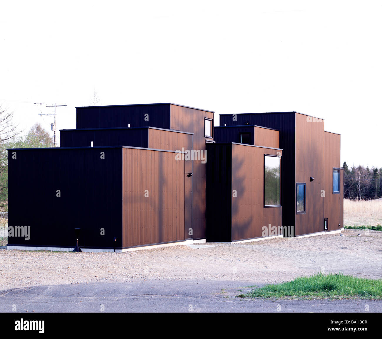 HOUSE OF CORRIDORS, JUN IGARASHI ARCHITECTS, HOKKAIDO, JAPAN Stock ...