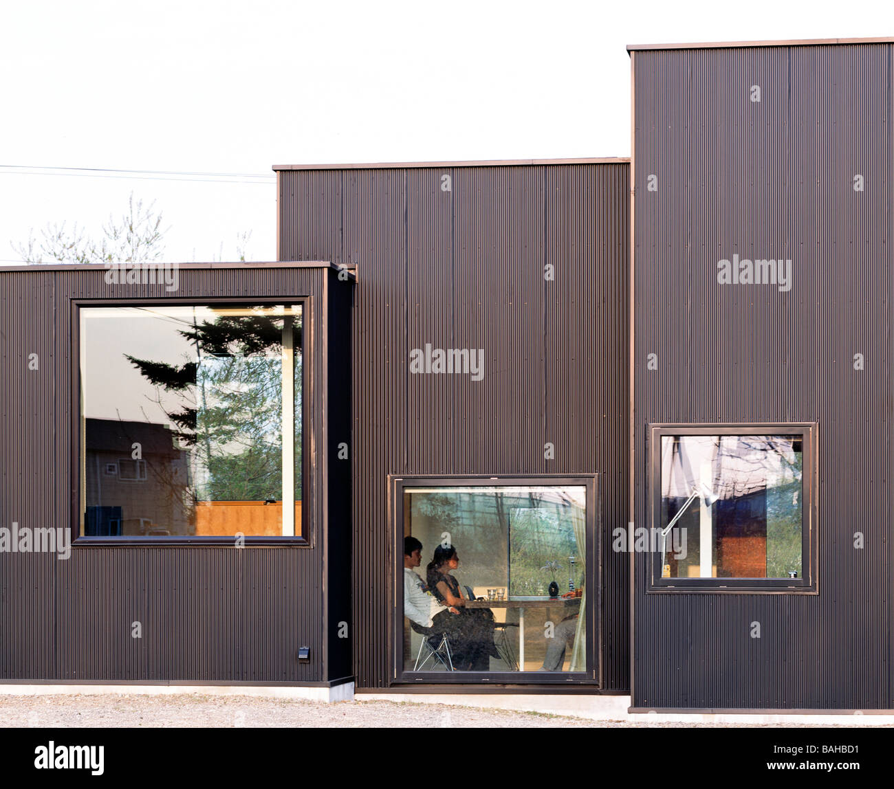 HOUSE OF CORRIDORS, JUN IGARASHI ARCHITECTS, HOKKAIDO, JAPAN Stock ...