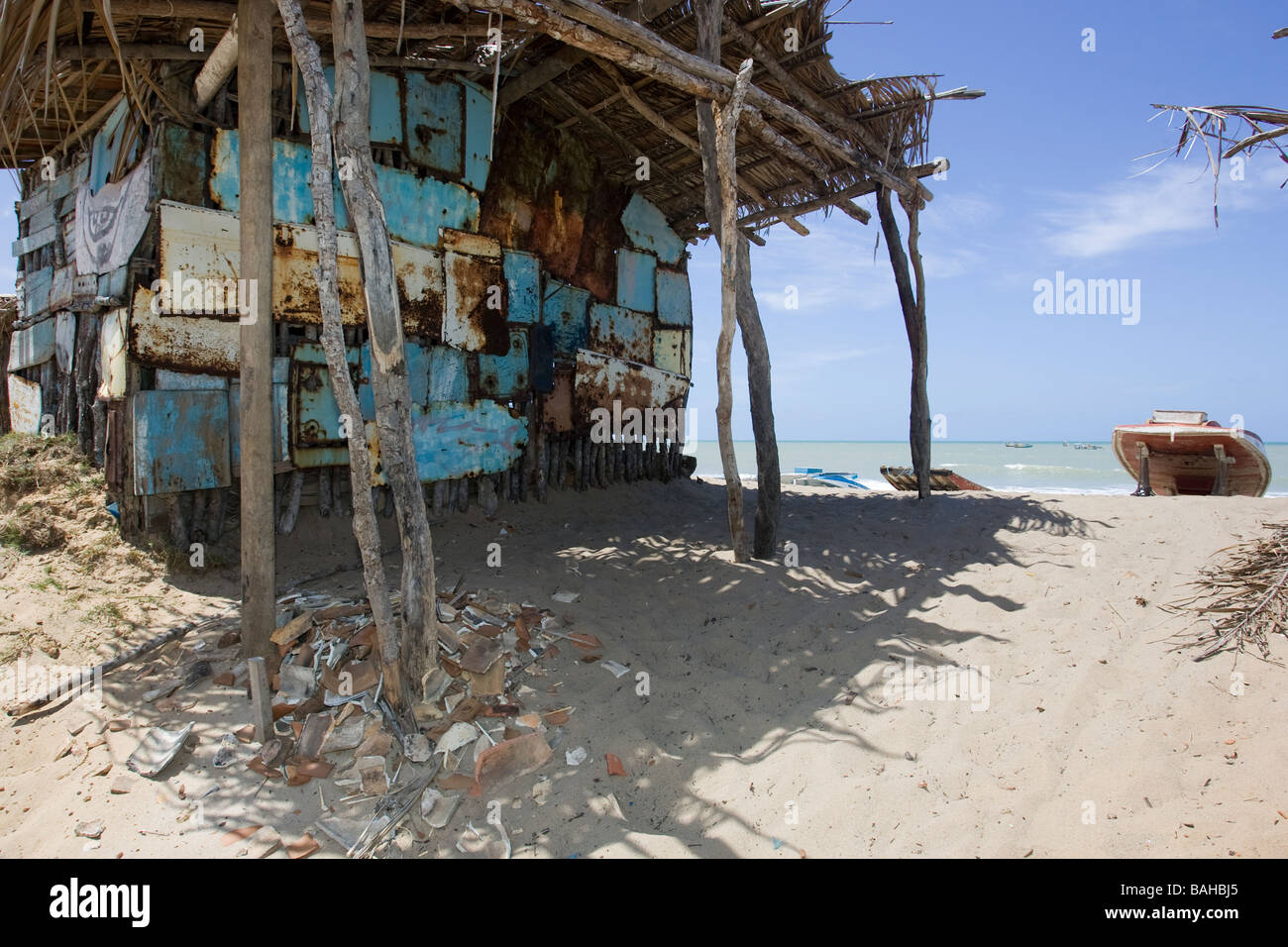 Scrap Metal Shed Stock Photo - Alamy