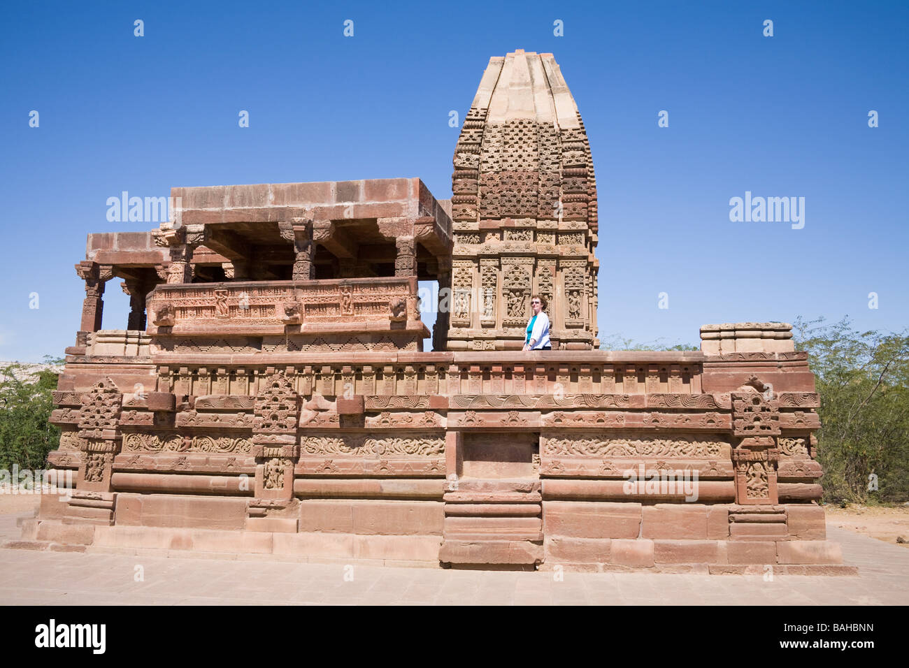Harihara 2 Hindu Temple, Osian, near Jodhpur, Rajasthan, India Stock ...