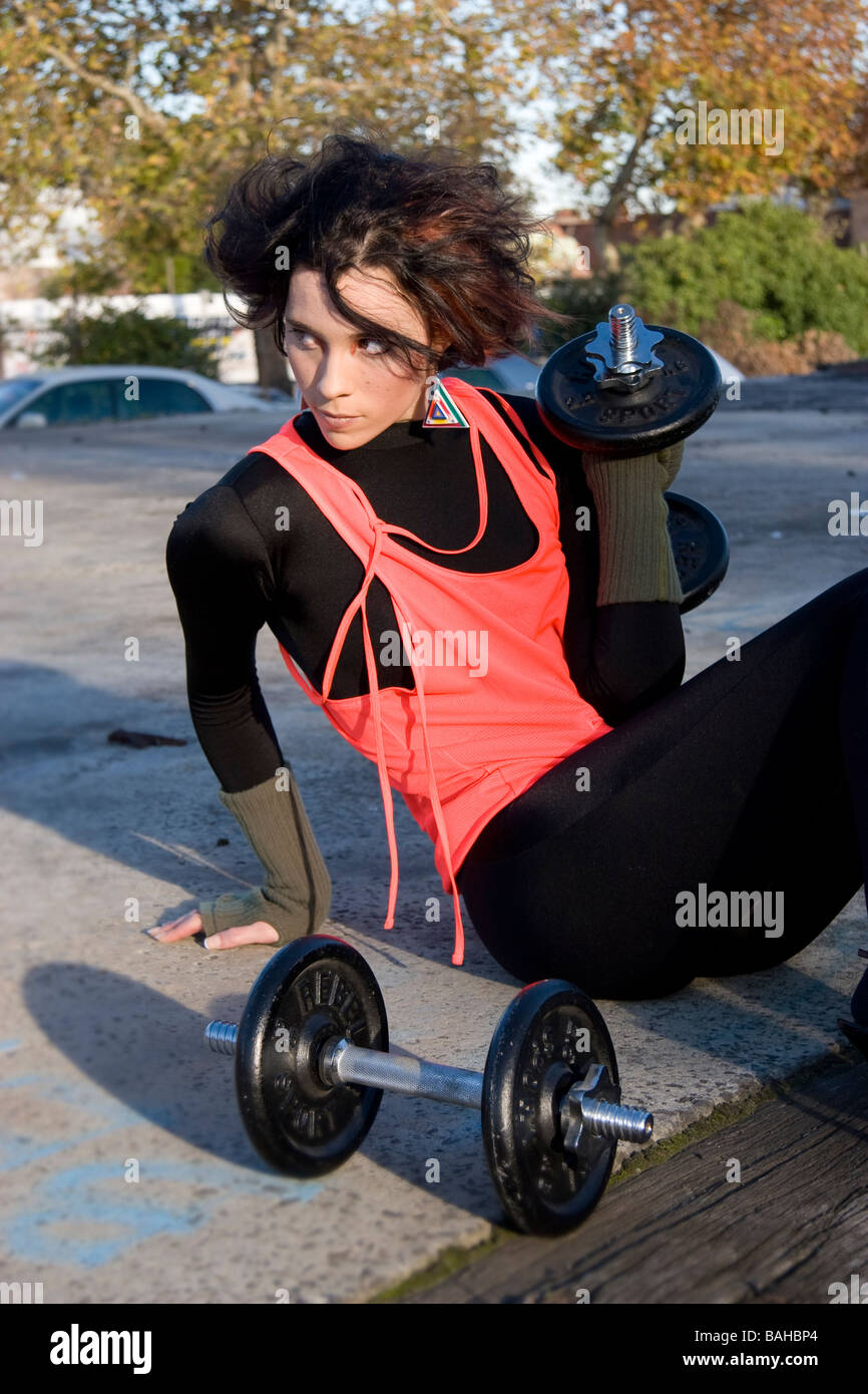 80s work out fashion hi-res stock photography and images - Alamy