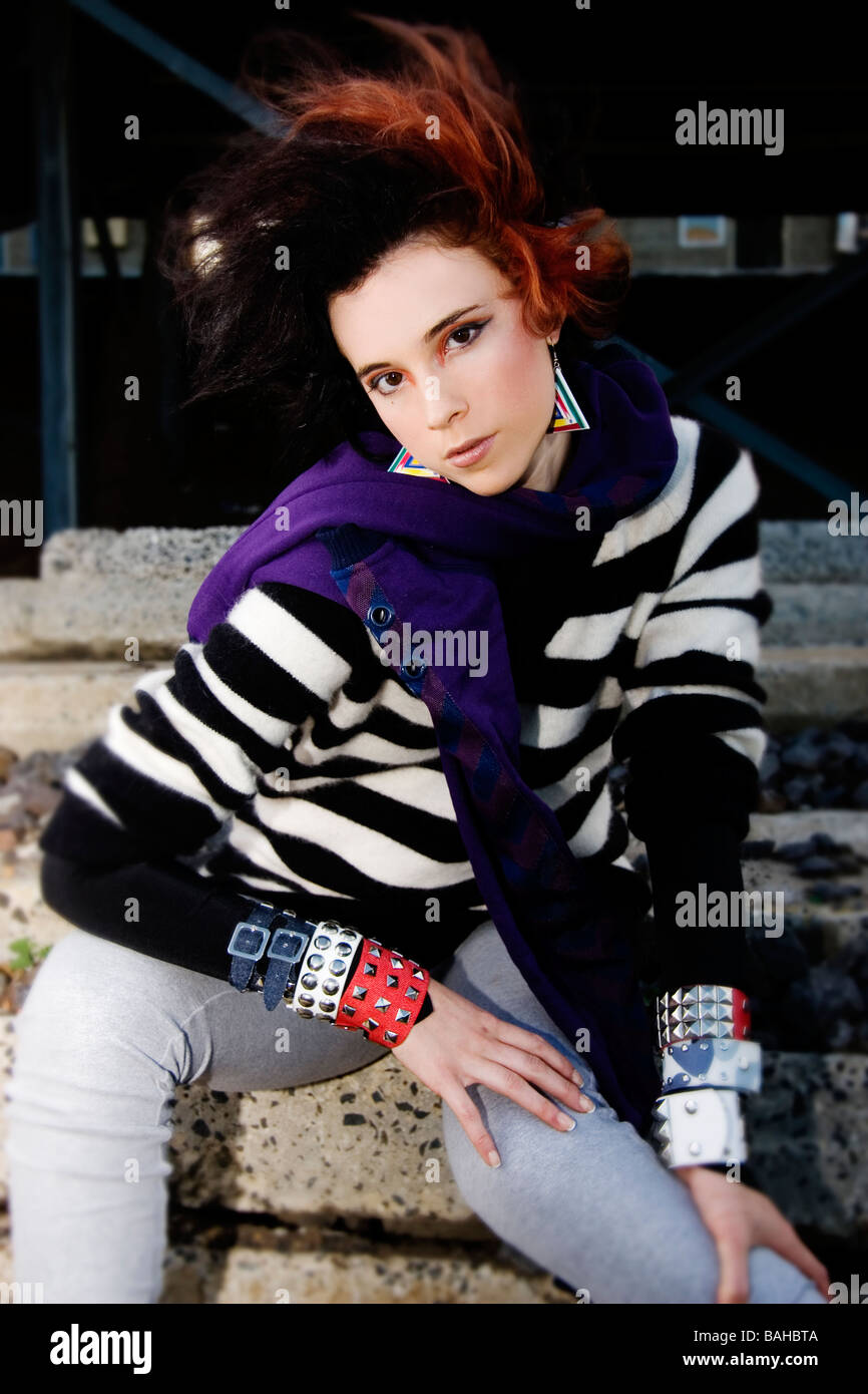 80s punk fashion hi-res stock photography and images - Alamy