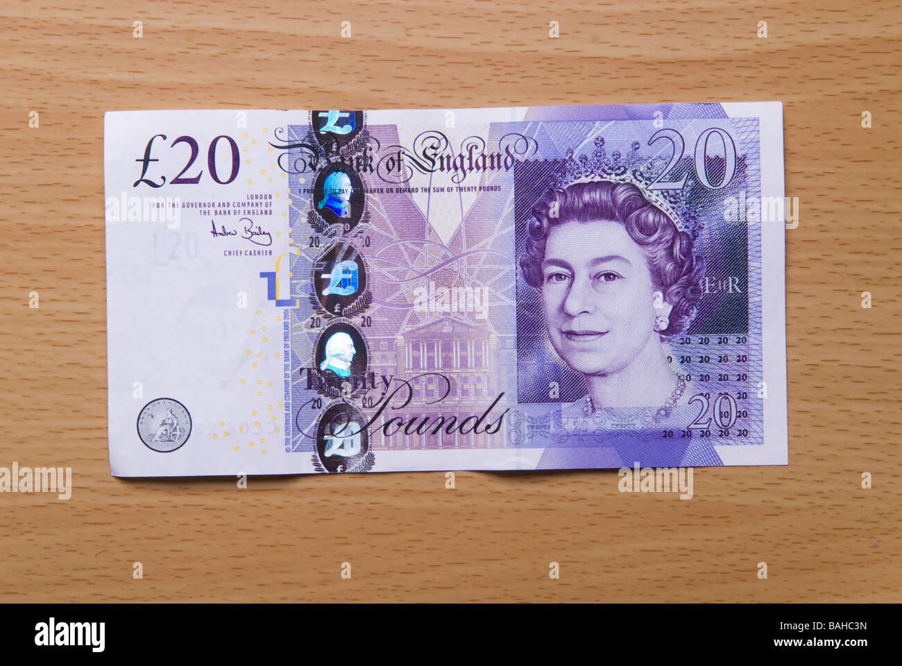 20 pound note hi-res stock photography and images - Alamy