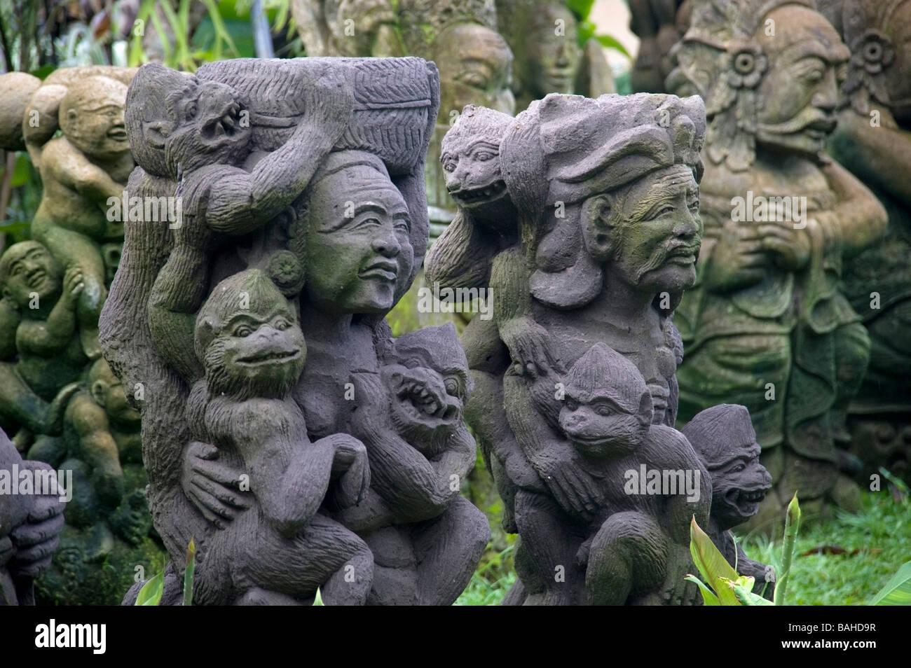 Bali, Indonesia; Balinese statues Stock Photo - Alamy