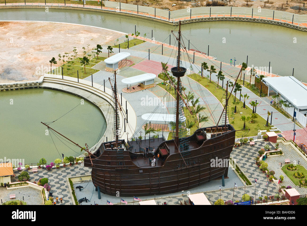 The Melaka Maritime Museum Stock Photo - Alamy