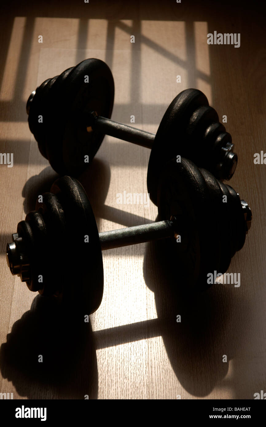 Dumbells (c) Marc Jackson Photography Stock Photo - Alamy