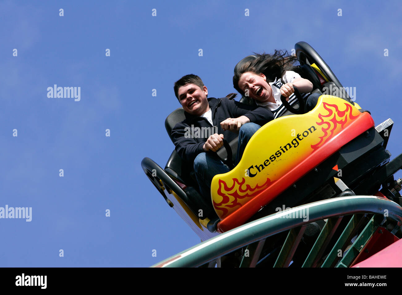 Dragon's Fury spinning rollercoaster Chessington World of Adventures ...