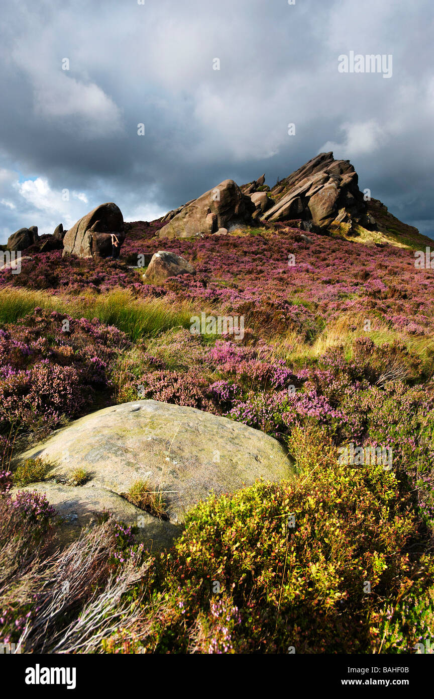 Ramshaw Rocks, Peak District National Park, Staffordshire UK Stock ...