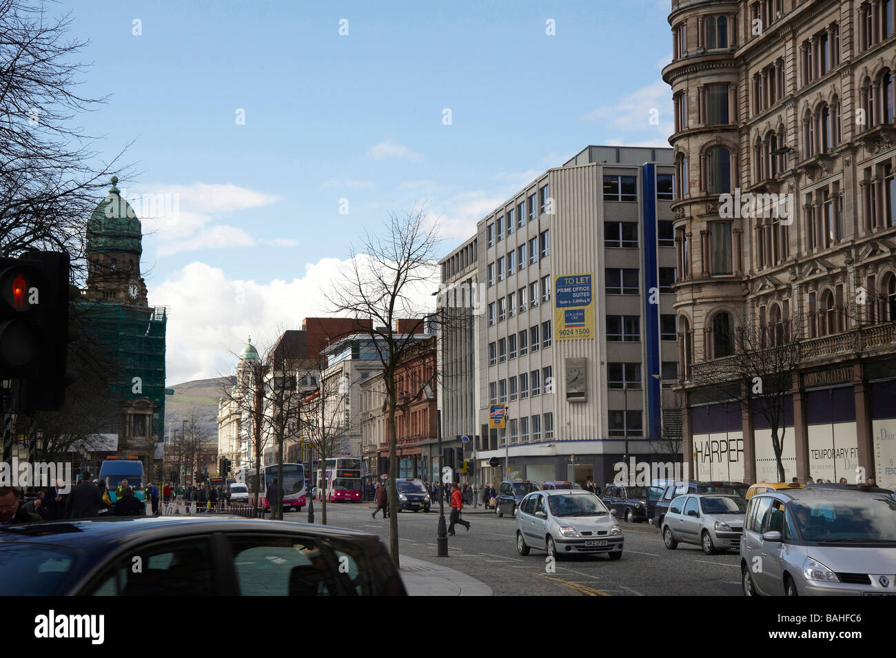 Donegal Square, Belfast City Centre, Northern Ireland Stock Photo - Alamy