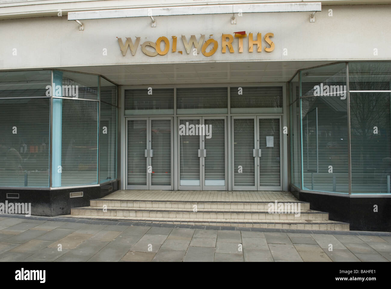 The empty Woolworths store, The Moor, Sheffield Stock Photo - Alamy
