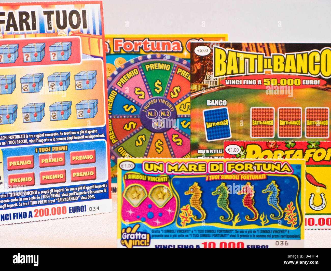 Scratch cards hi-res stock photography and images - Alamy