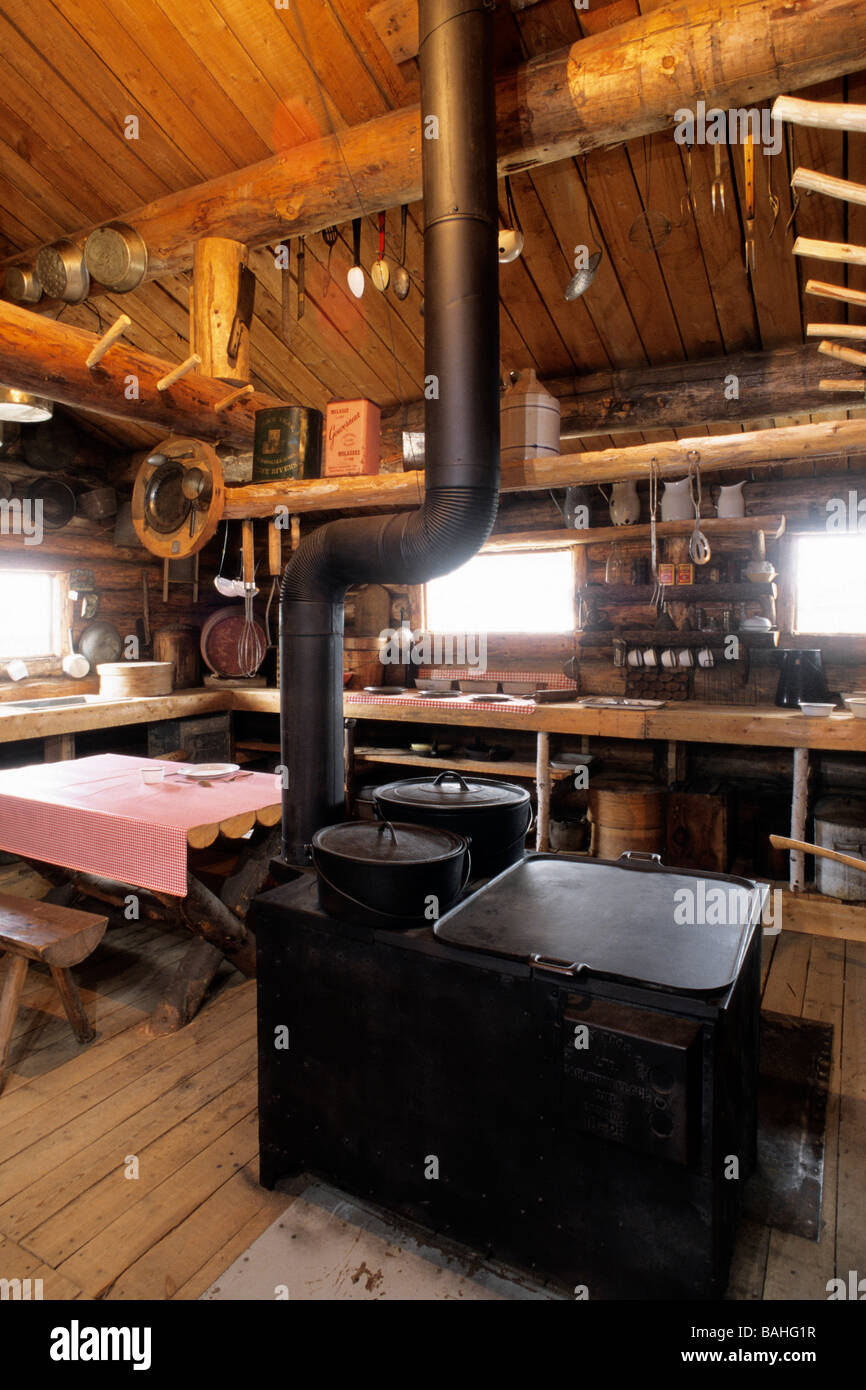 village museum, grandes piles, quebec, canada Stock Photo - Alamy