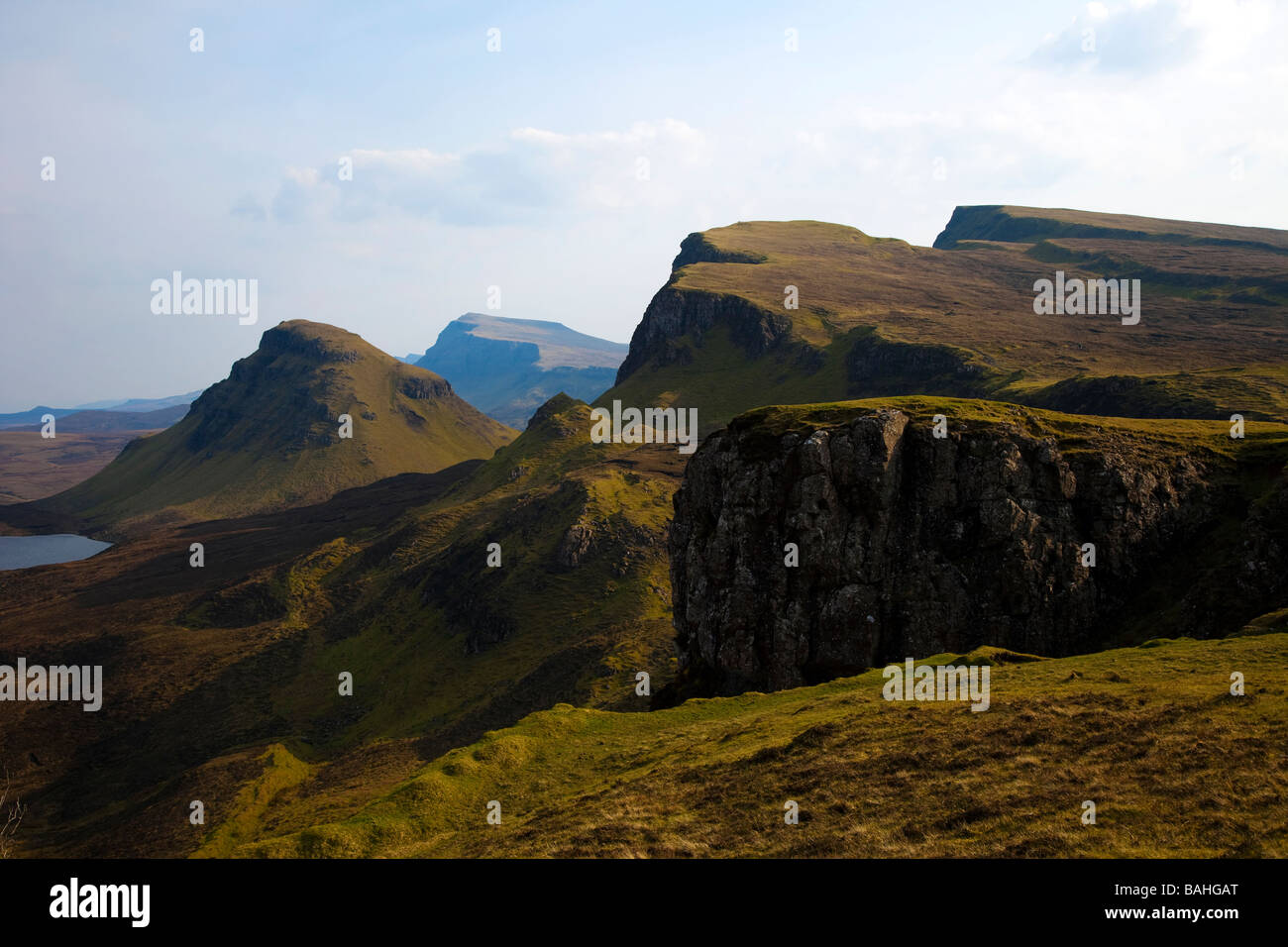 The Quiraing, Trotternish Ridge, Isle of Skye, Scotland, UK Stock Photo ...