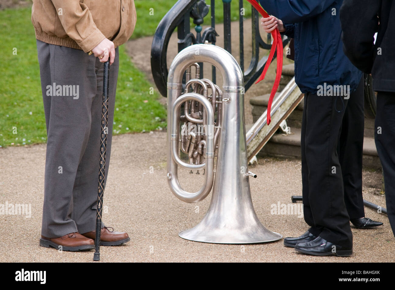 Brass musical instruments hi-res stock photography and images - Alamy