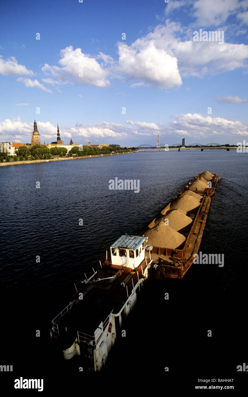 daugava river, riga, lettonia Stock Photo - Alamy