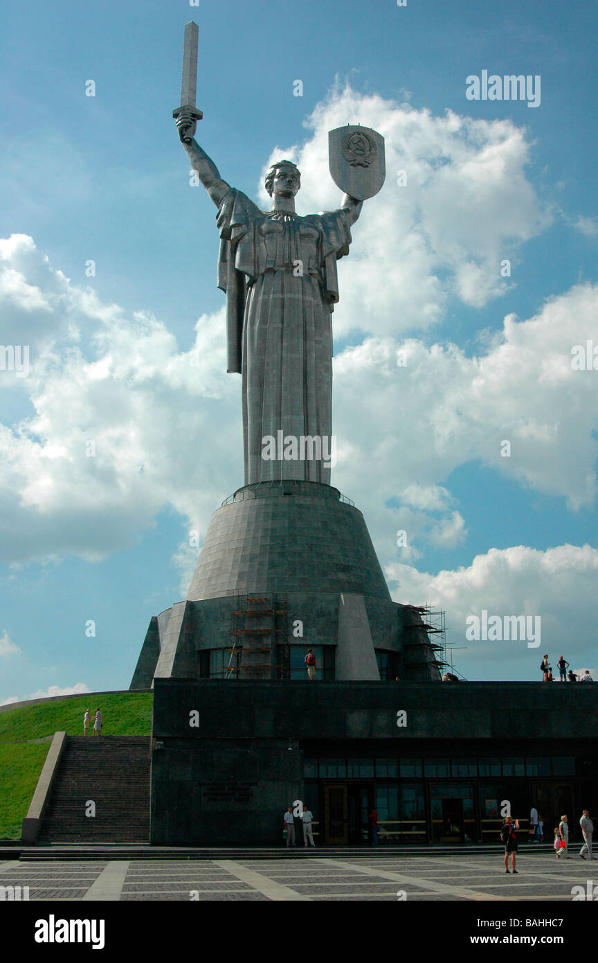 Rodina mat statue in Kiev Stock Photo - Alamy