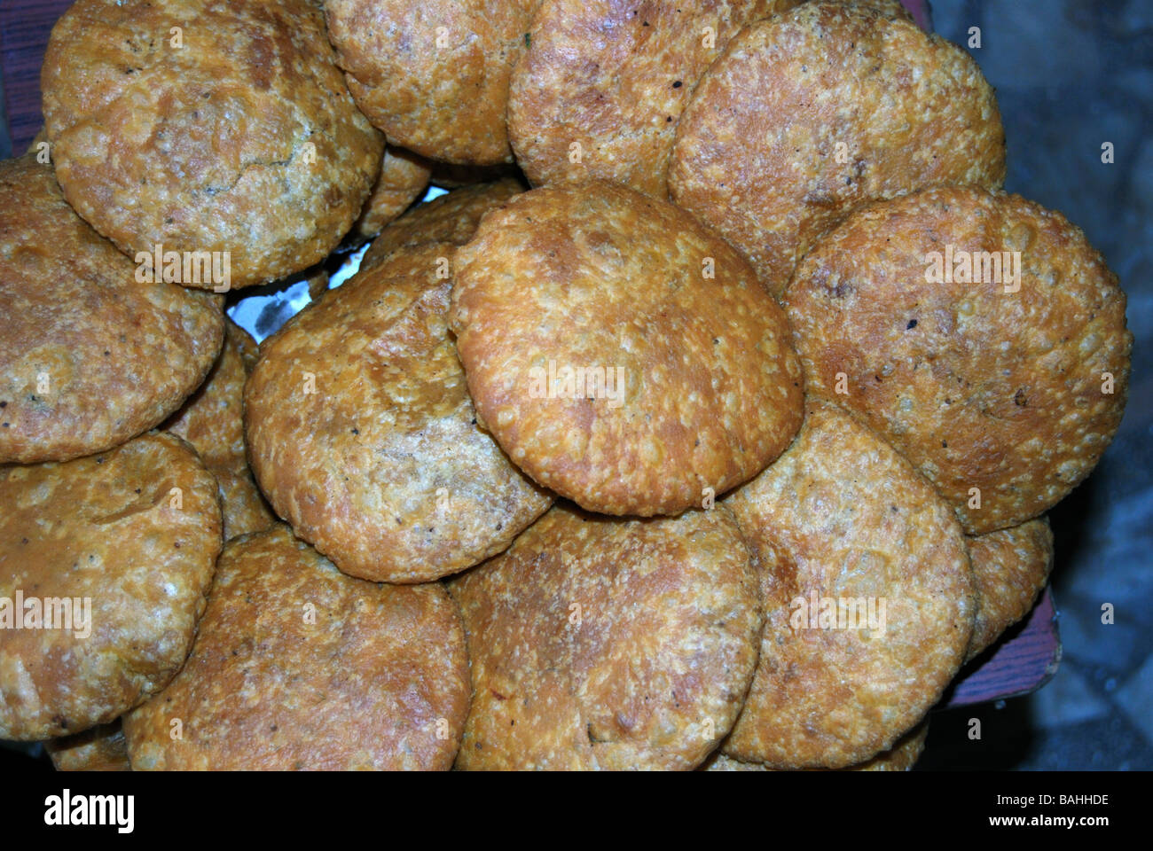 Kachori is a popular Indian spicy snack which is made from filling ...