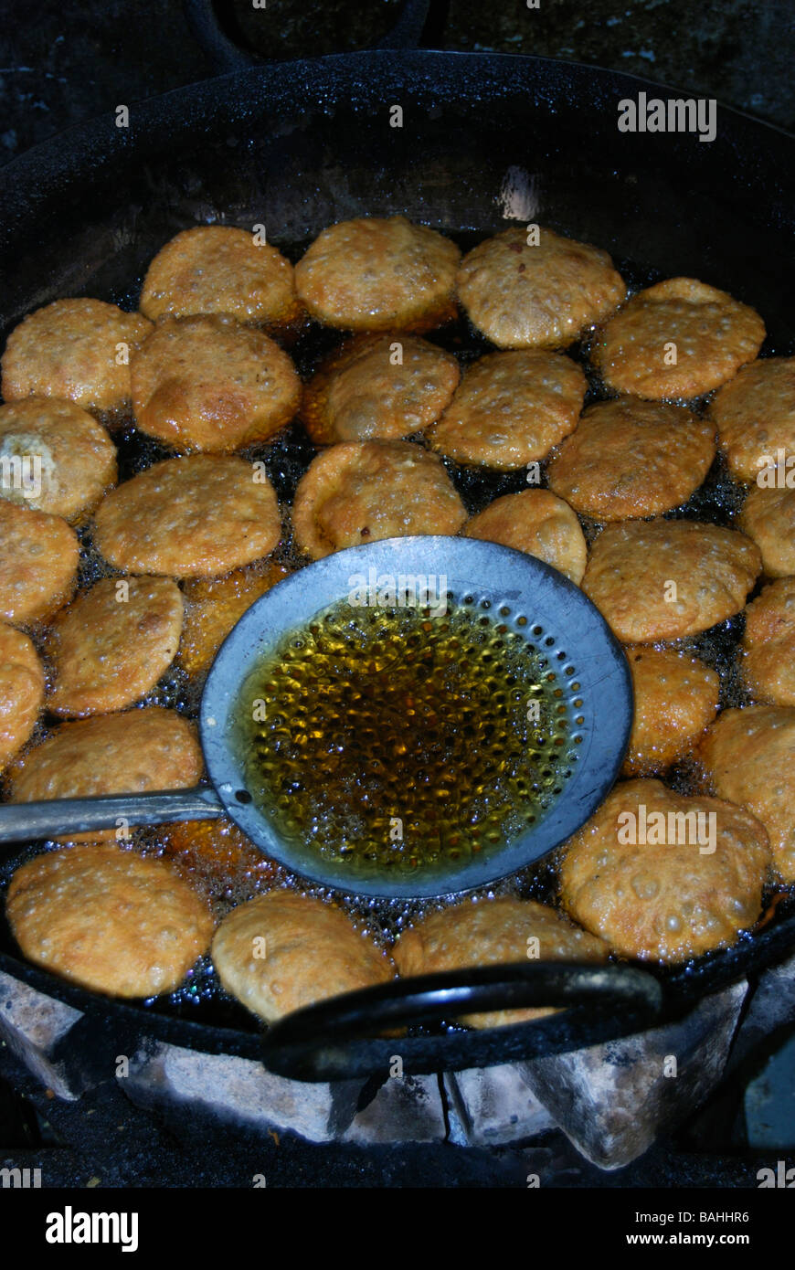 Kachori is a popular Indian spicy snack which is made from filling ...