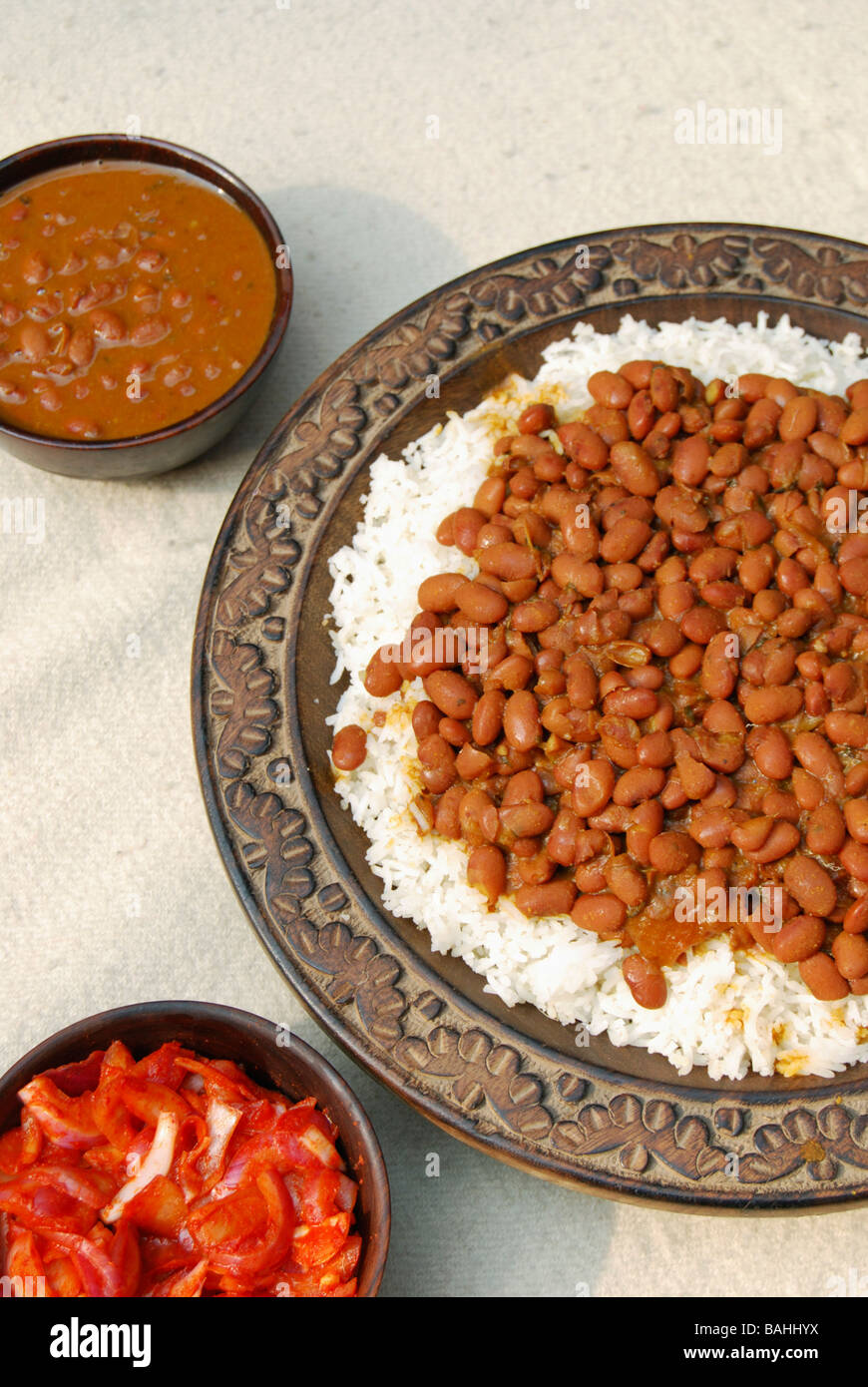 Red Kidney beans cooked with turnips[shalgam] tomato onion gravy with ...
