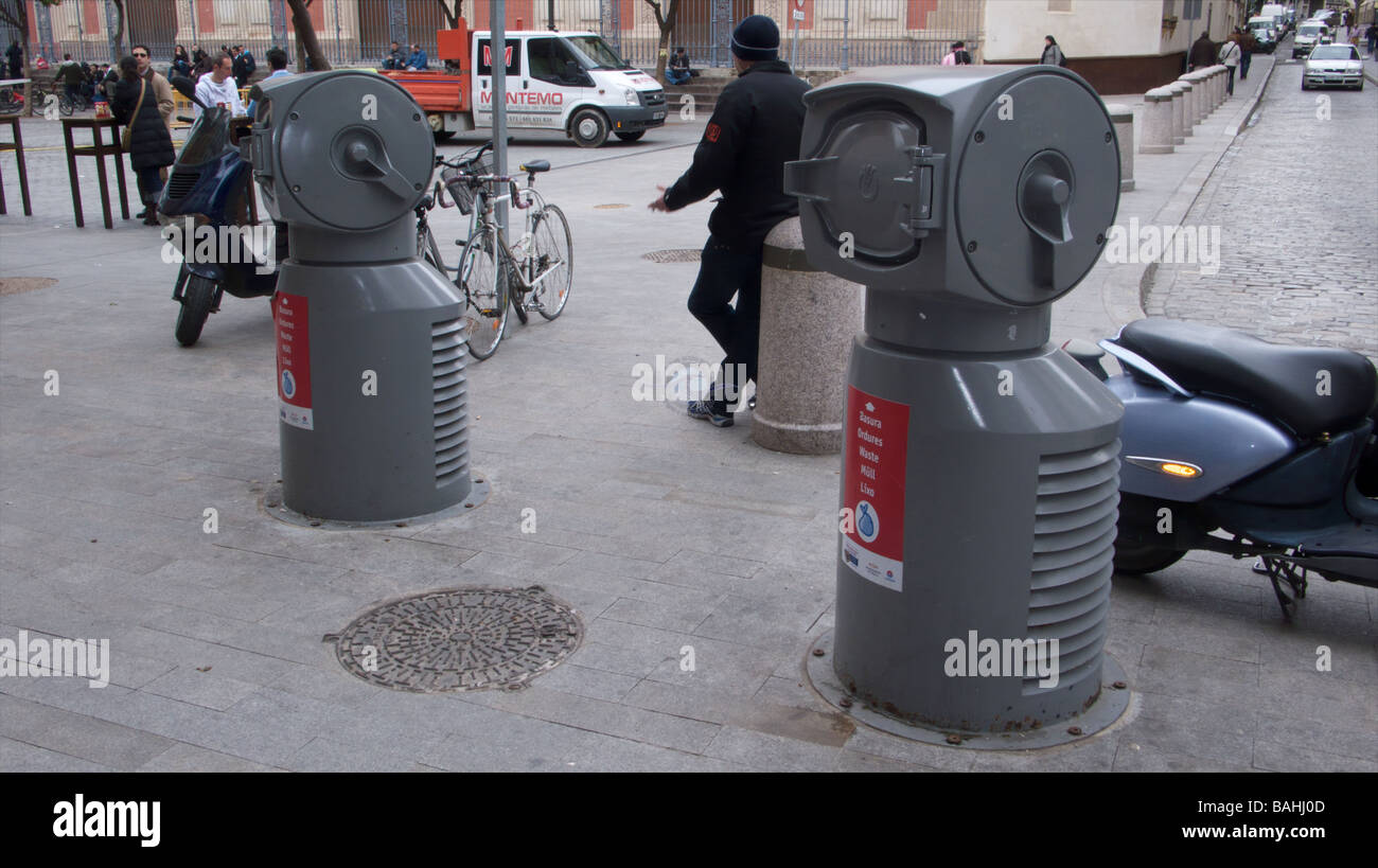 Underground bins hi-res stock photography and images - Alamy