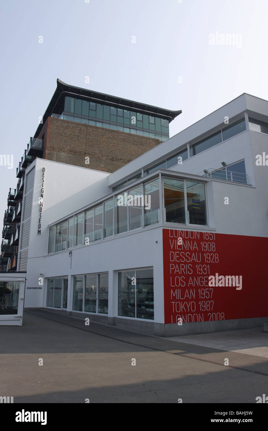 Exterior of London Design Museum April 2009 Stock Photo - Alamy