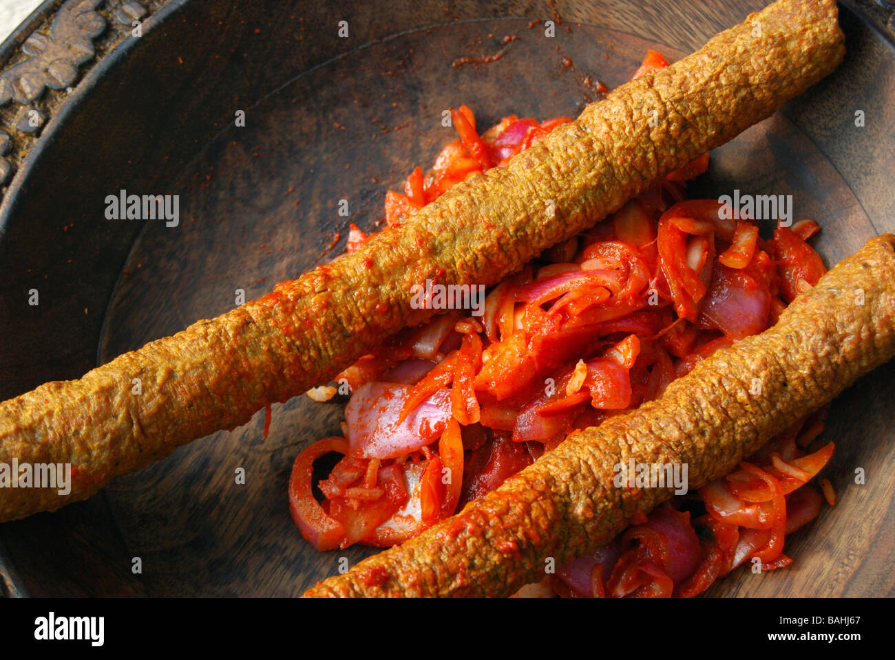 Kebab is a cubes made from different meats and it mostly prepared with ...