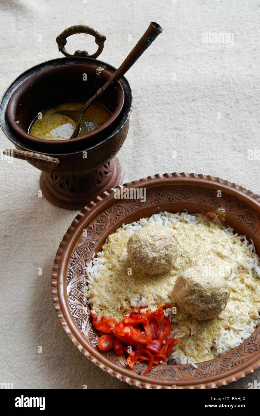 Gushtaba meatballs is a kashmiri dish made of with mutton minced in ...