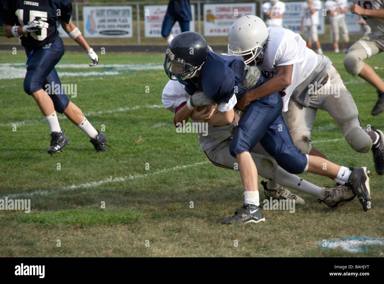 high school football Stock Photo - Alamy