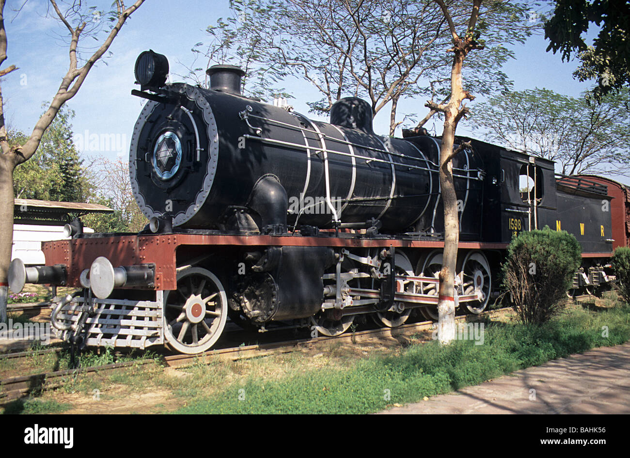 India, National Rail Transport Museum, Delhi, preserved locomotive ...