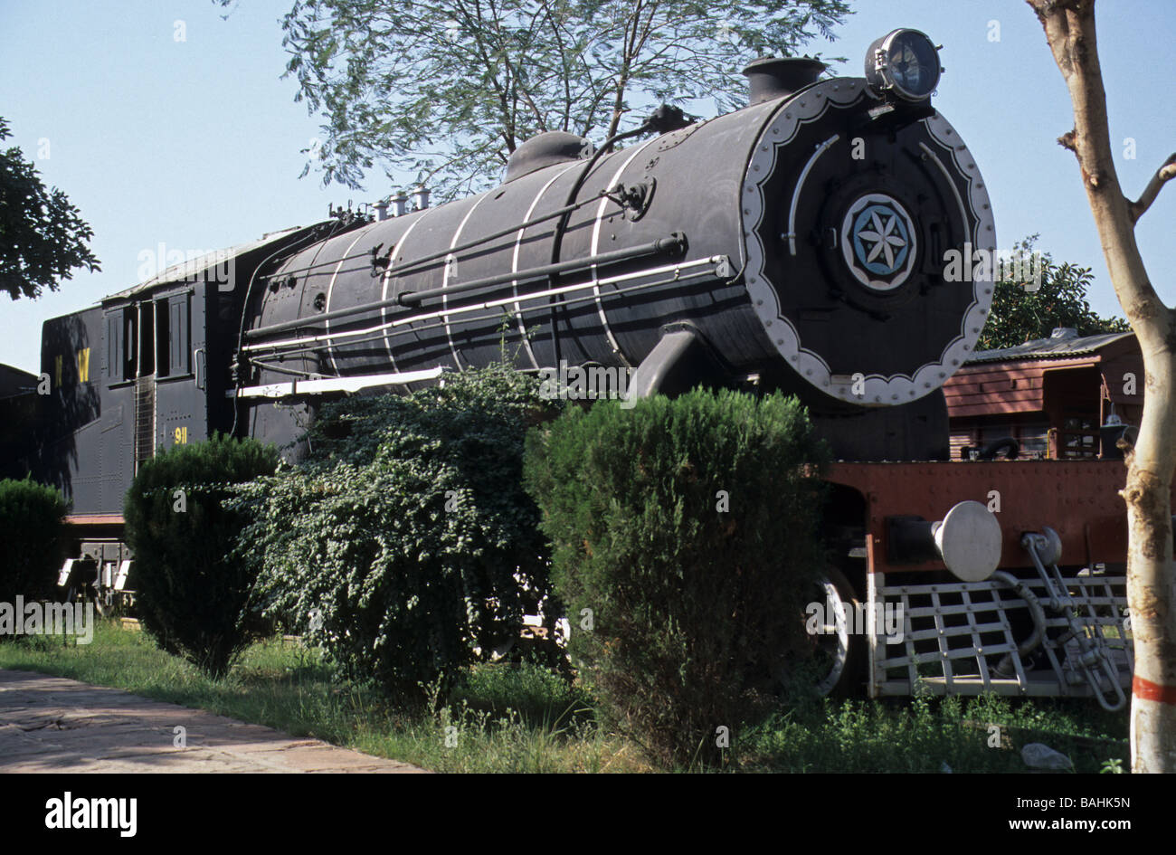 India, National Rail Transport Museum, Delhi, preserved locomotive ...