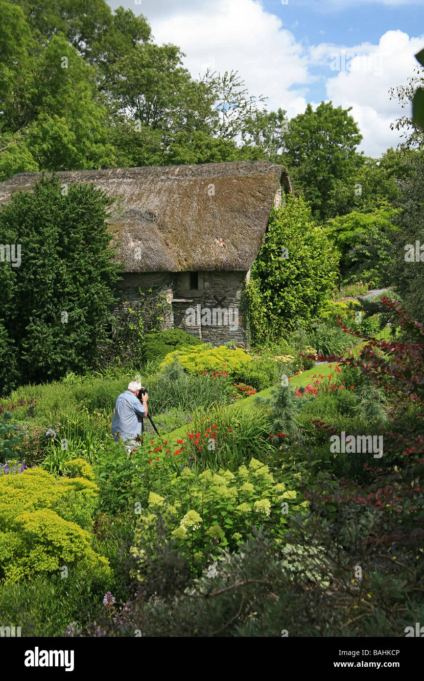 The Garden House at Buckland Monachorum, Devon, England, UK Stock Photo ...