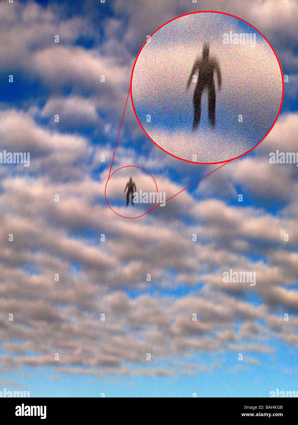 Flying humanoid hi-res stock photography and images - Alamy