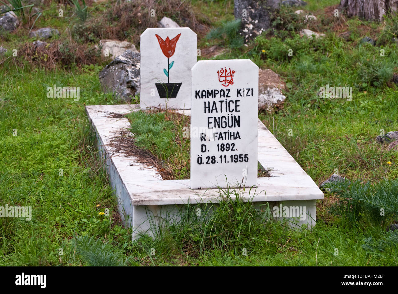 Headstone turkish hi-res stock photography and images - Alamy