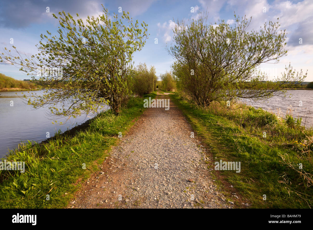 popular pathway for walkers in The Lee Valley,Co.Cork, Ireland Stock ...