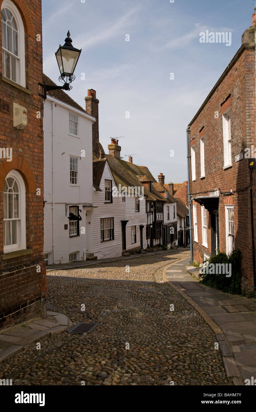 Cobbled street in Rye, East Sussex, England Stock Photo - Alamy