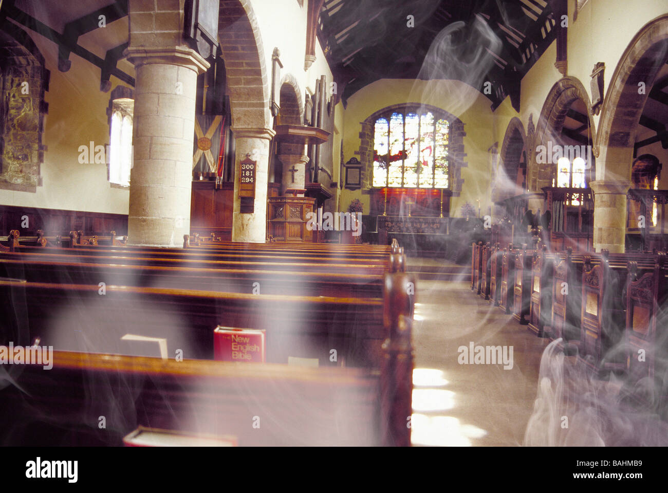 Ghosts in Church Stock Photo - Alamy