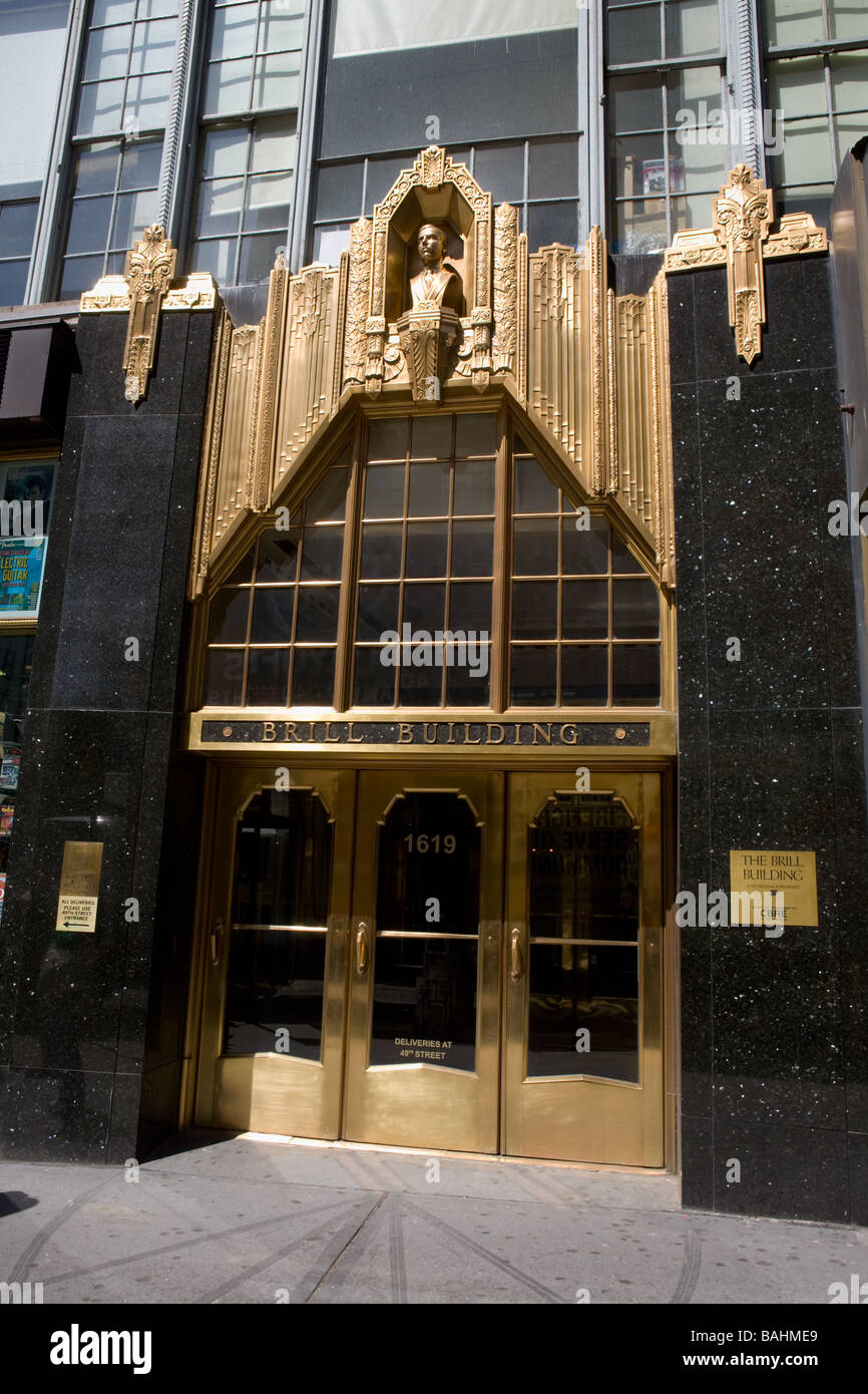 Brill Building offices of many famous songwriters Broadway theater ...