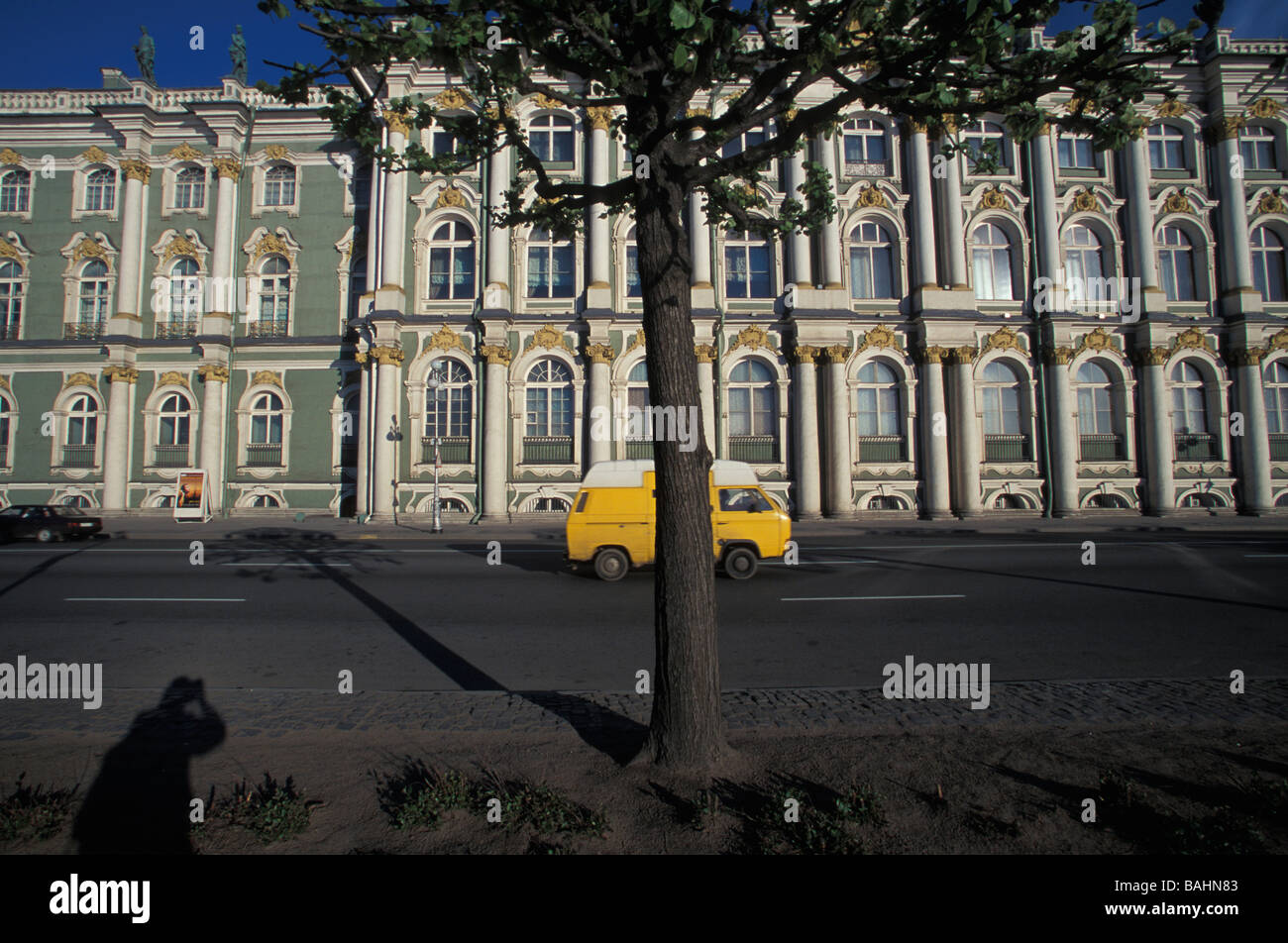 The exterior of the Hermitage Art Museum in St Petersburg Russia Stock ...