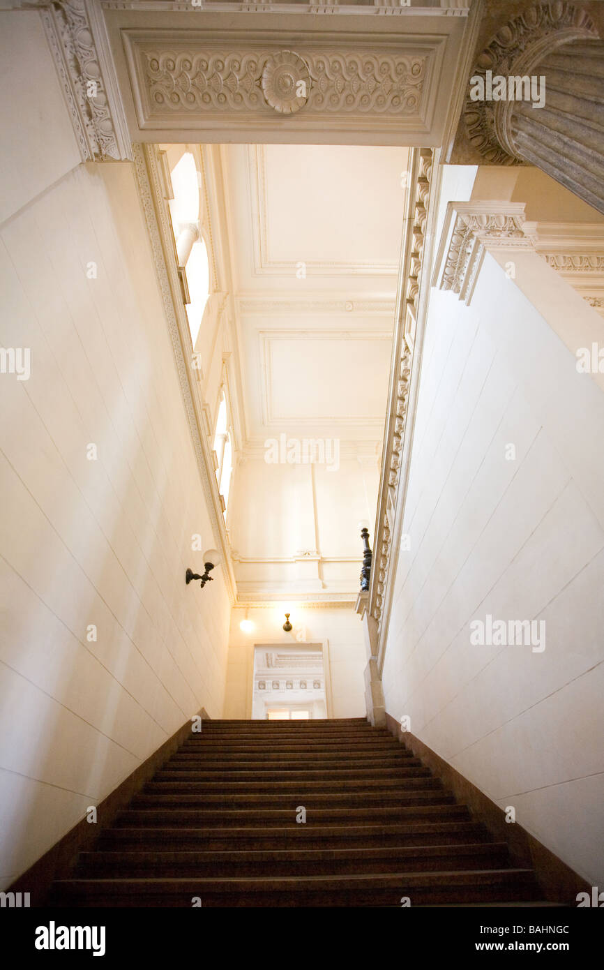 staircase wide perspective Stock Photo - Alamy