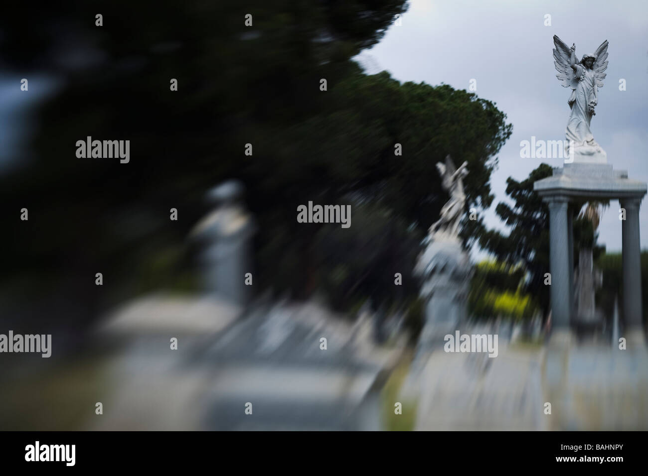 Angel Statue Angelus Rosedale Cemetery Los Angeles California United ...