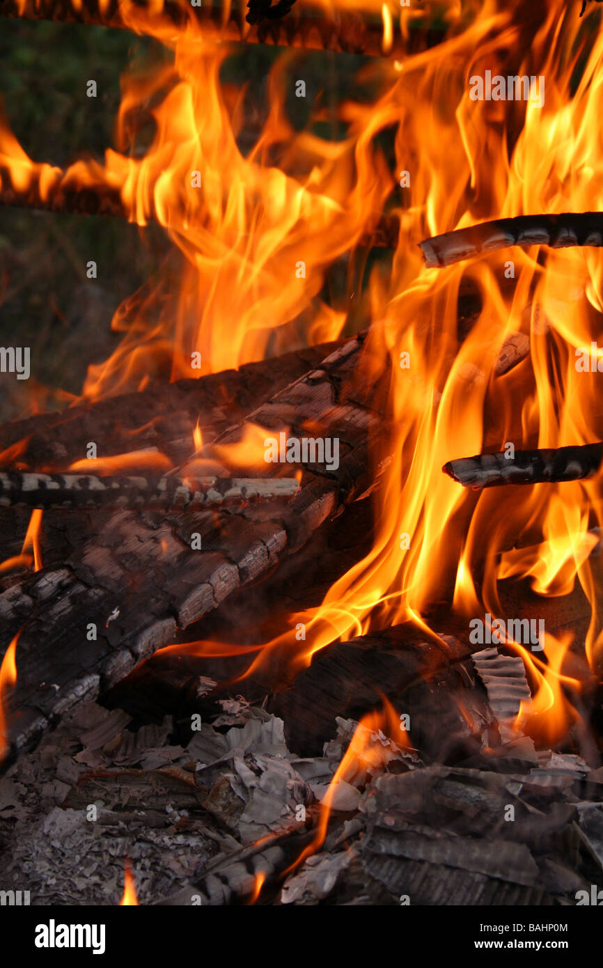 fire flames heat burn Stock Photo - Alamy
