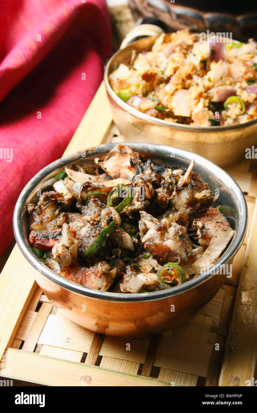 Misa Mach Poora or Grilled Shrimps is a special sea food from India ...