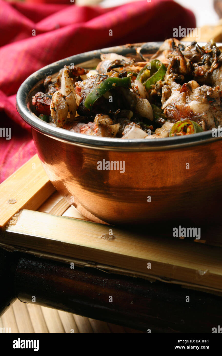 Misa Mach Poora or Grilled Shrimps is a special sea food from India ...