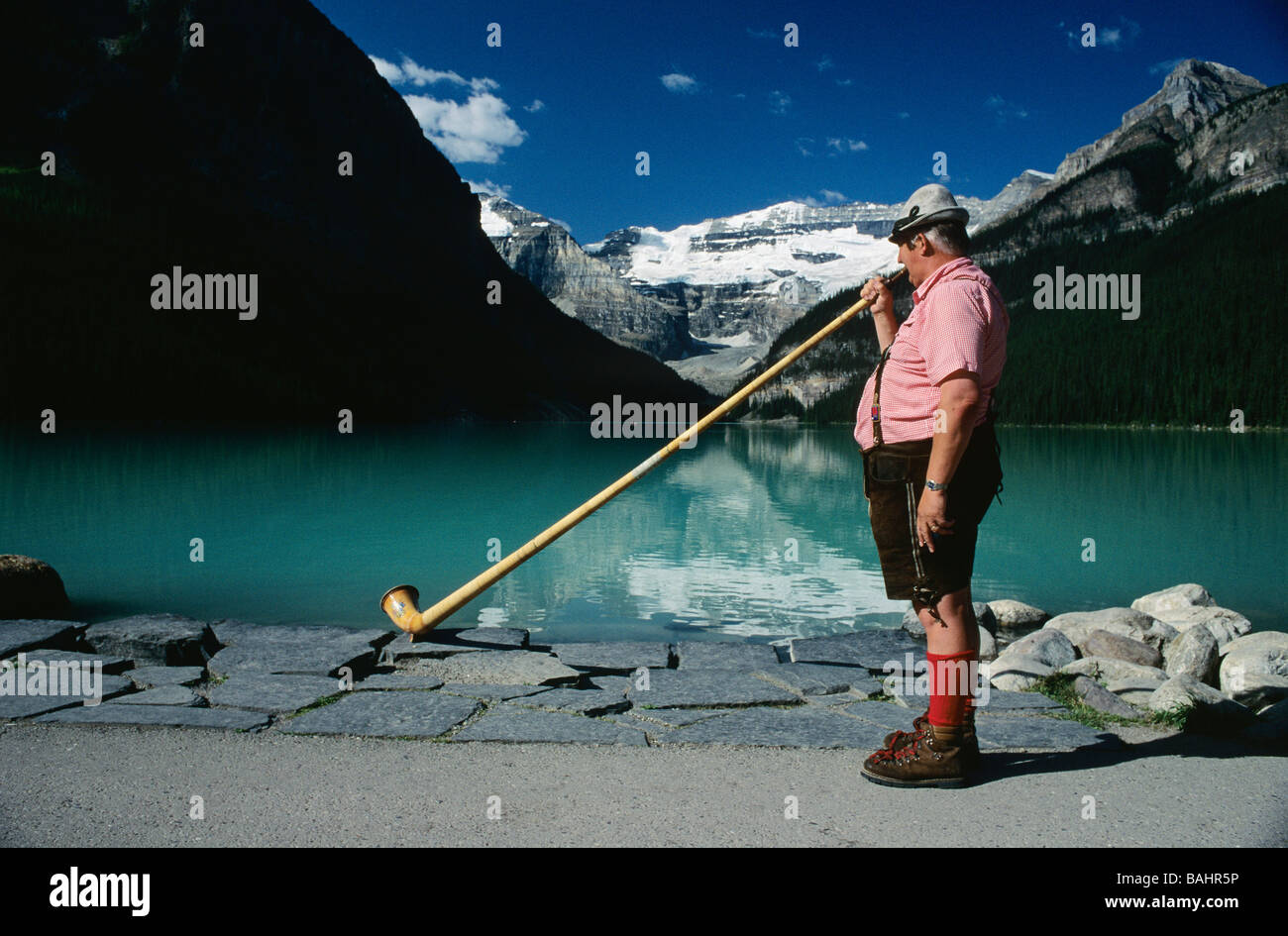 Canada alberta alpenhorn alphorn hi-res stock photography and images ...