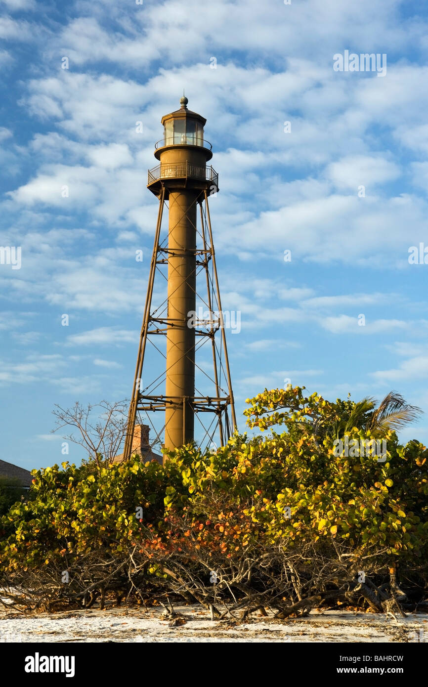Sanibel Island Lighthouse - Sanibel Island, Florida Stock Photo - Alamy